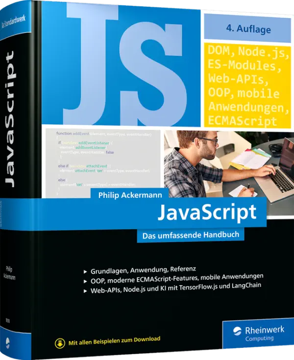 JavaScript | Das umfassende Handbuch | 4. Auflage | Rheinwerk Verlag ...